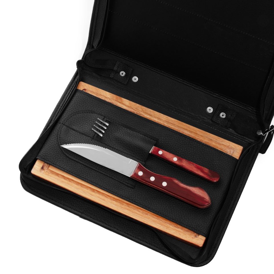 PORTA TABLITA ASADO X1 RECTANGULAR CON CIERRE BLACK – Bello Export